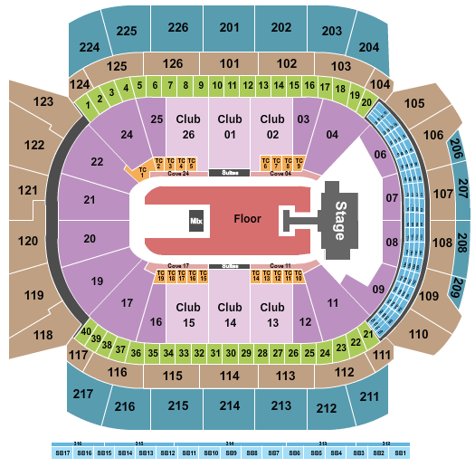 Xcel Energy Center Seating Chart Pink | Cabinets Matttroy